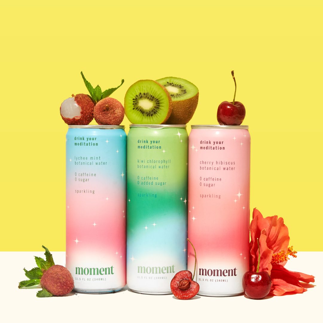 sparkling variety 24-pack by Moment | Drink Your Meditation — PERFUMARIE